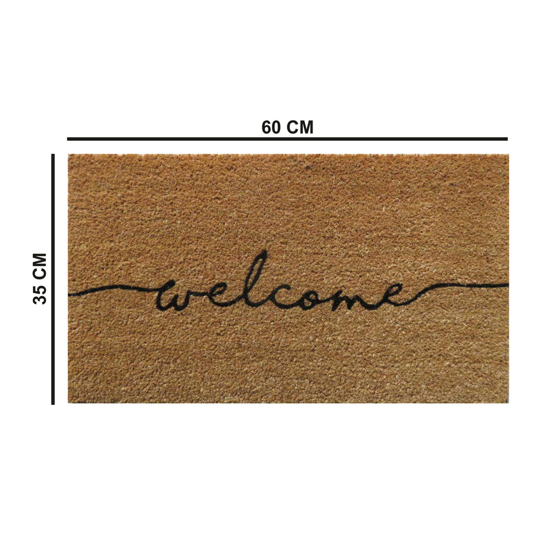 Plain Welcome Mat Blank Unpainted Wholesale Plain Artificial Coir Door